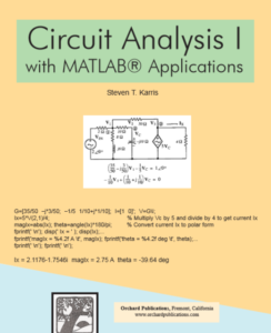 Circuit Analysis I with MATLAB® Applications - Mechanical Engineering